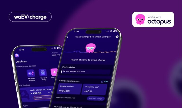 waEV-charge and Octopus Intelligent tariffs partner on smart charging ...