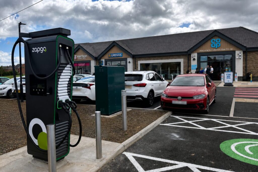 Zapgo opens ultra-rapid charging sites at Callerton Rise retail park ...